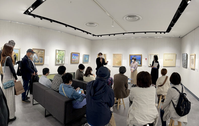 第2回「絵と言葉のチカラ」入選作品展授賞式及びトークイベントを行いました：お知らせ｜絵と言葉のチカラ展｜NOBUKOアート基金コンクール